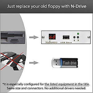 Nalbantov USB Floppy Disk Drive Emulator N-Drive Industrial for Fukuhara F-SEC-UY