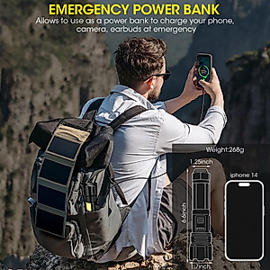 Flashlight High Lumens, Rechargeable Super Bright 30000 Lumen LED Tactical Flashlights 1800M Long Throw Spotlight with Cob Side Light,Zoomable, Waterproof Flashlight for Home Emergency Camping Search