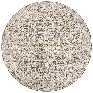 Loloi Amber Lewis Alie Collection ALE-05 Gold/Beige 5'-3'' x 7'-9'', .13'' Pile Height, Area Rug