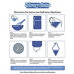 Shivery Shake Espresso Soft Serve Ice Cream Mix