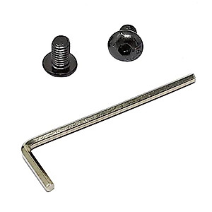 iexcell 100 Pcs M5 x 8mm Thread Pitch 0.8 mm Alloy Steel 10.9 Grade Hex Socket Button Head Cap Screws Bolts Kit, Black Oxide Finish