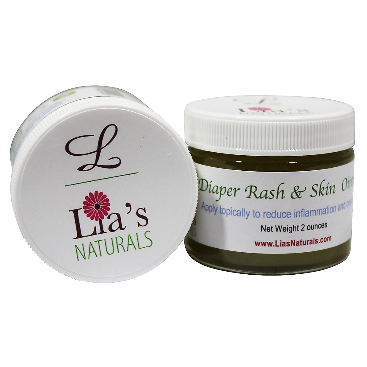 Lia's Naturals Skin Ointment & Diaper Rash Cream 100% Organic Clinically Tested