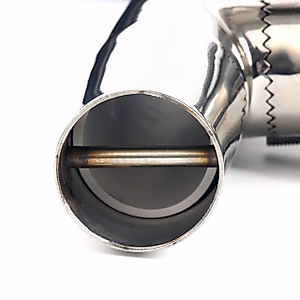 Amarine Made 2Pcs Fishing Rod Holder, Stainless Tournament Style Clamp on Rod Holder, Rail Mount Fishing Pole Holder for Rails 1-1/4" to 2"