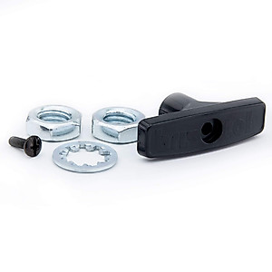 RecPro RV 1-1/2" Waste Valve | Holding Tank Termination Valve | 6-ft Release Handle