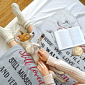 Bereavement Gifts Sympathy Gift Memorial Gifts for Loss of Mother Father Bereavement Gifts for Loss of Mother Husband Sympathy Gifts for Loss of Mom Dad Condolence Gifts Throw Blanket 60x50 Inch