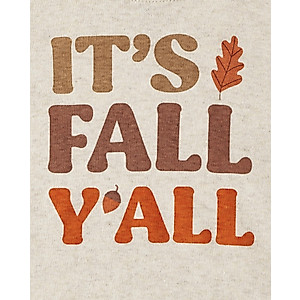 The Children's Place,Family Matching, Fall Harvest Pajama Sets, Cotton,H/T VANILLA,0-3 MONTHS