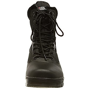 Mil-Tec Men's Combat Boots, Black, 8 US