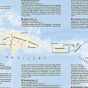 El Yunque National Forest Map (National Geographic Trails Illustrated Map, 790)