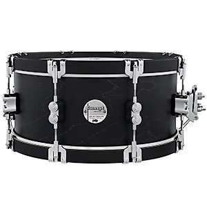 Pacific Drums & Percussion Add-Ons PDP Concept Classic, 6.5x14, Ebony Hoops Snare Drum (PDCC6514SSEE)