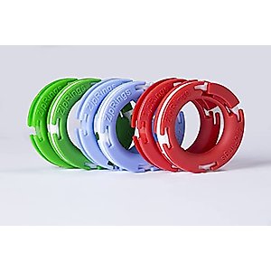 Zip Rings Reusable Floss Holder with Premium Dental Floss (3)