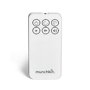 Munchkin® Bluetooth Enabled Lightweight Baby Swing with Natural Sway in 5 Ranges of Motion, Includes Remote Control