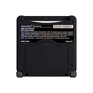 IPS Ready Upgraded eXtremeRate Black Soft Touch Custom Replacement Housing Shell for Gameboy Advance SP GBA SP – Compatible with Both IPS & Standard LCD – Console & Screen NOT Included