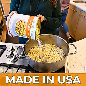 Nutristore Freeze-Dried Breakfast Skillet | Emergency Survival Bulk Food Storage Meal | Perfect for Everyday Quick Meals and Long-Term Storage | 25 Year Shelf Life | USDA Inspected (1-Pack)