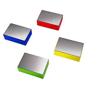Diamond Hand Polishing Pads(4Pcs) Diamond Sanding Blocks Reusable Foam Sanding Blocks for Sanding Concrete Glass Stone Granite Marble Tile Stone Trimming Deburring (Full Sand 4PCS (Mixed))