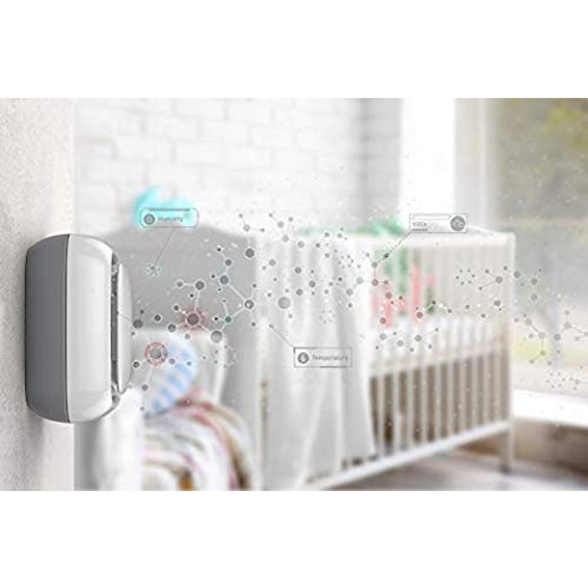 Lollipop Video Baby Monitor with Camera and Audio, Baby Camera Monitor with Crying Detection and Two Way Talk Back, Baby Video Monitor Bundled with Lollipop Baby Monitor