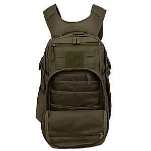 Samurai Tactical Tactical Day Pack Backpack for Everyday, Olive Drab, One Size