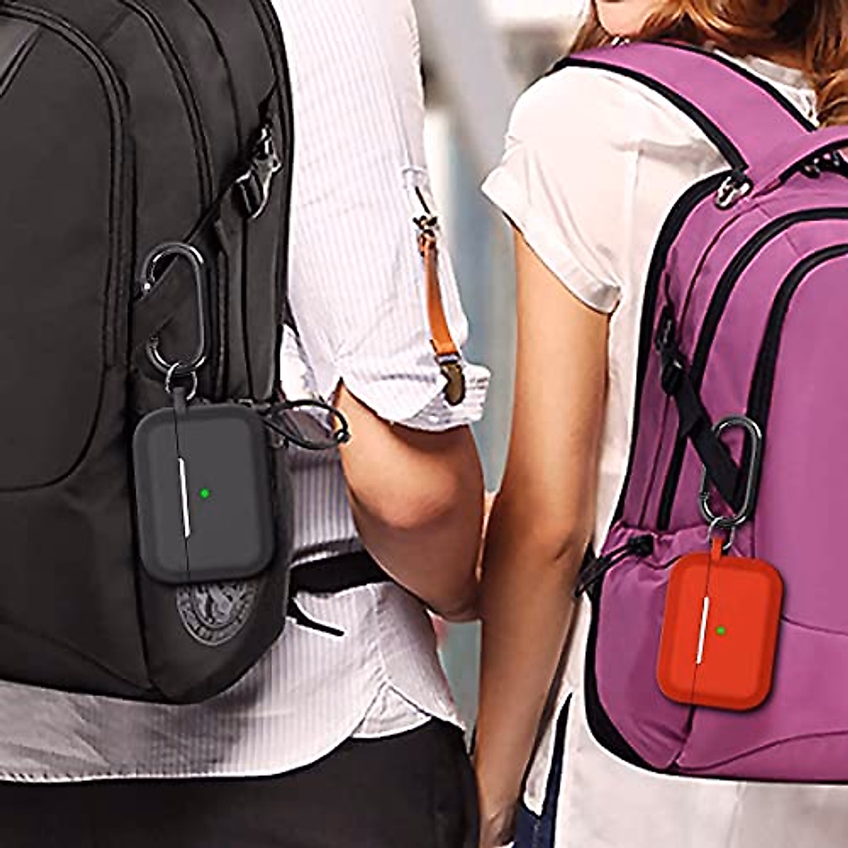 Airpods Pro Case Cover,Doboli Silicone Protective Case for Apple Airpod Pro (Front LED Visible) Black