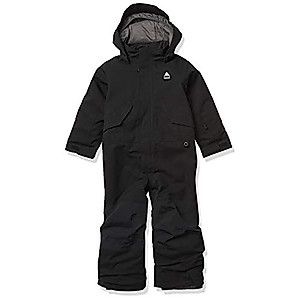 Burton Toddlers' 2L Insulated Waterproof One Piece Snowsuit (True Black, 5)