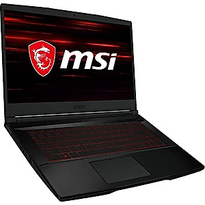 MSI GF63 Thin 10SCXR-222US 15.6" 8GB 256GB SSD Core i5-10500H 2.5GHz Win10H, Black