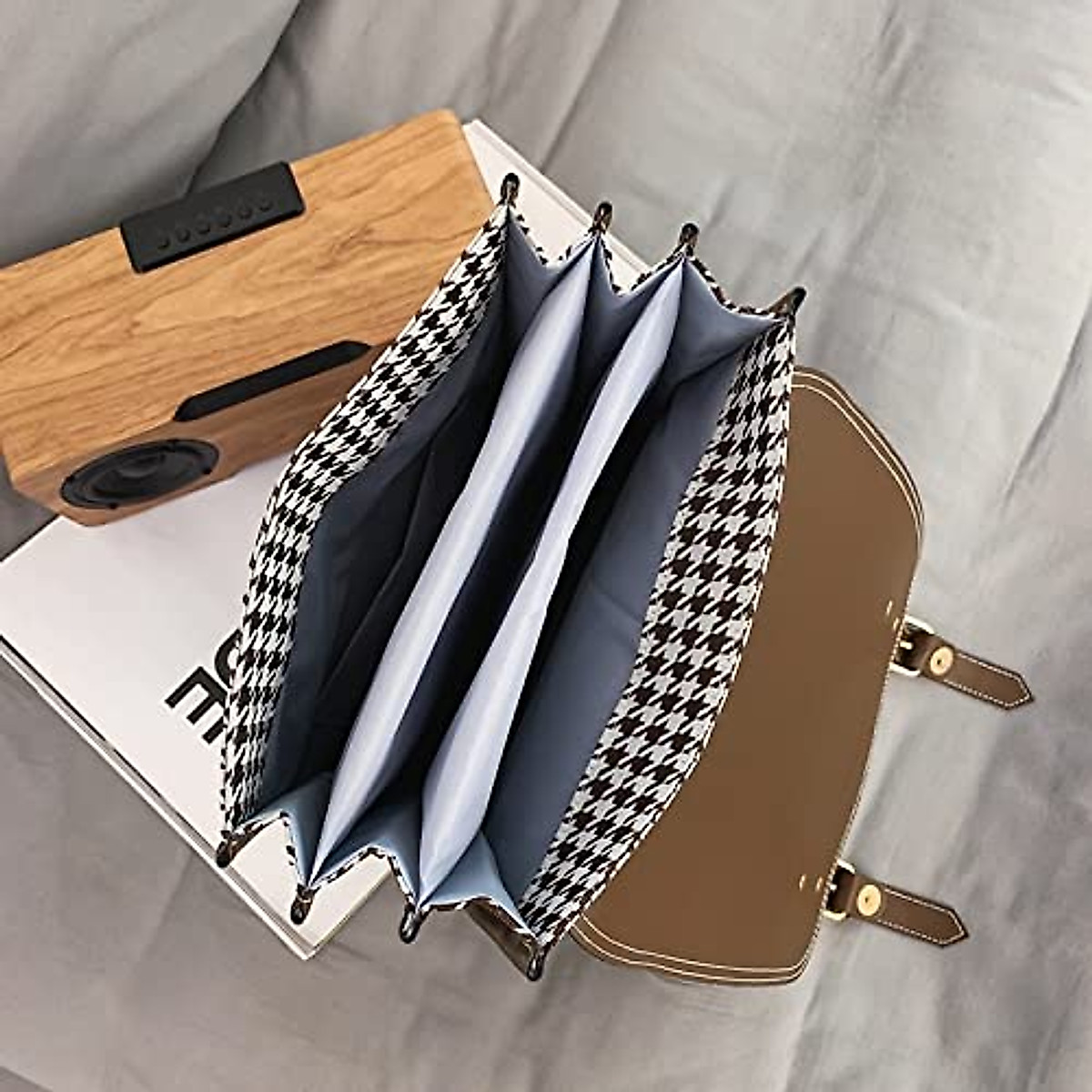 LEMITA Backpack 2023 Spring Color Contrast Large-capacity Schoolbag Work Commuting Backpack Handbag,black,26*14*32CM