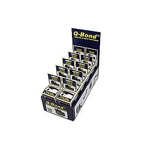 K Tool International 90003 Q Bond Ultra Strong Adhesive Kit for Garages, Repair Shops and, DIY, Hard Plastics/PVC/Metals, (2) Adhesive Bottles, (1) Plastic and (1) Metal Reinforcing Powders, 10 Pack