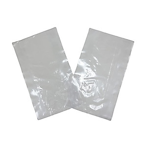 Plastic Produce Bag - Clear Unprinted Vented Produce Bags 8"x4"x18" - 100 bags/case