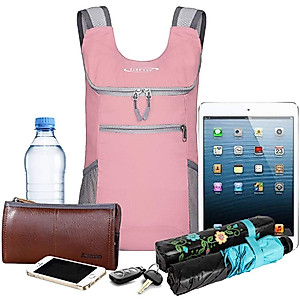 G4Free Lightweight Packable Hiking Backpack for Men Women Small Hiking Daypacks Foldable Shoulder Pack Casual Outdoor Bag 11L