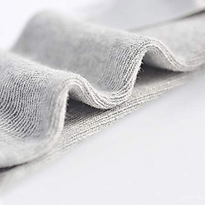 Mini angel Baby Girl Knee High Socks 3 Pairs Cotton Knit Tube Ruffled Long Stockings with Bow for Infant Toddler (Black White Pink 3pk, 6-12Months)