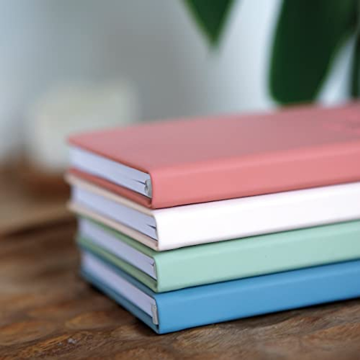 Letts Conscious Weekly/Monthly Planner, 12 Months, January to December, 2024, Sewn Binding, A5 Size, 8.25" x 5.875", Multilingual, Rosewater (C082399-24)