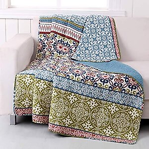 Greenland Home Shangri-La Throw, Multi, 50 x 60