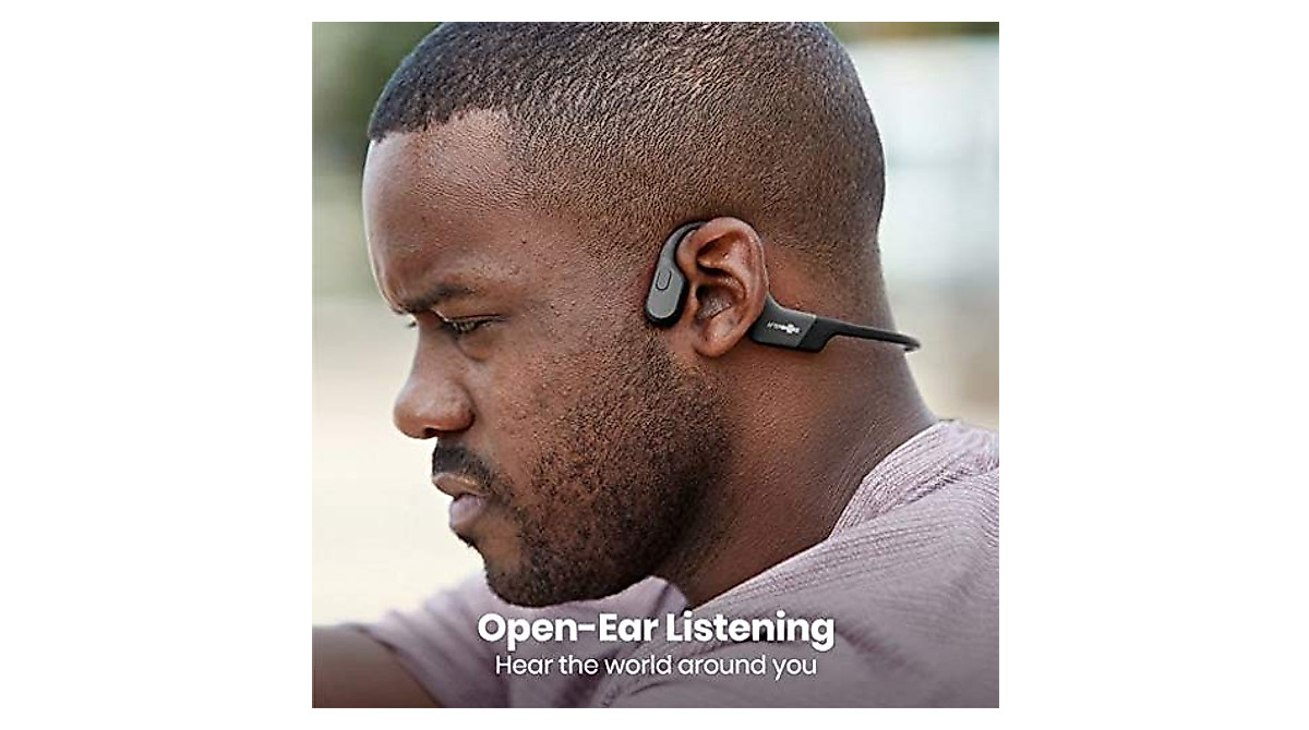 Shokz OpenRun Mini Bone Conduction Headphones | 8H Waterproof Audio