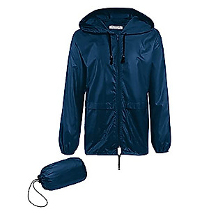 COOFANDY Men's Waterproof Rainwear for Golf Rain Proof Running Jacket for Men