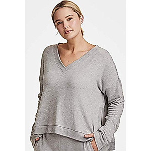 Alala Women's Wander Sweatshirt (X-Small, Grey Rib)