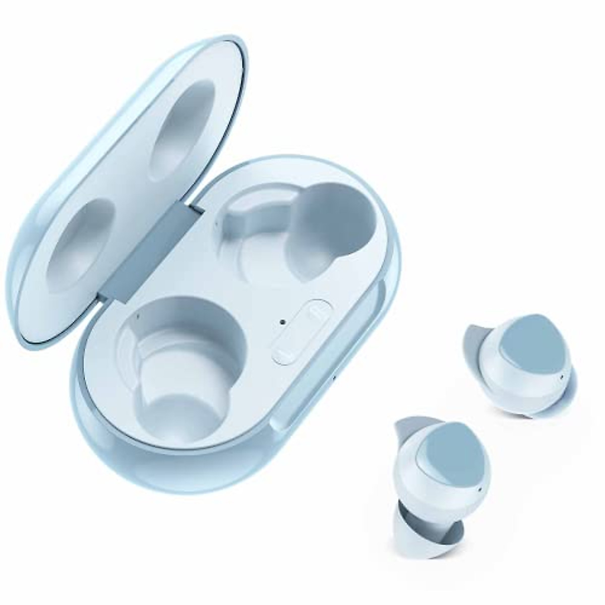 UrbanX Street Buds Plus for Samsung galaxys Tab A7 Lite - True Wireless Earbuds w/Hands Free Controls (Wireless Charging Case Included) - Blue