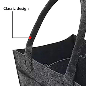 Diaper Bags - Baby Bag - Baby Products - Childcare Bag for Boys Or Girls - Large Portable Car Travel Tote Bag-Black