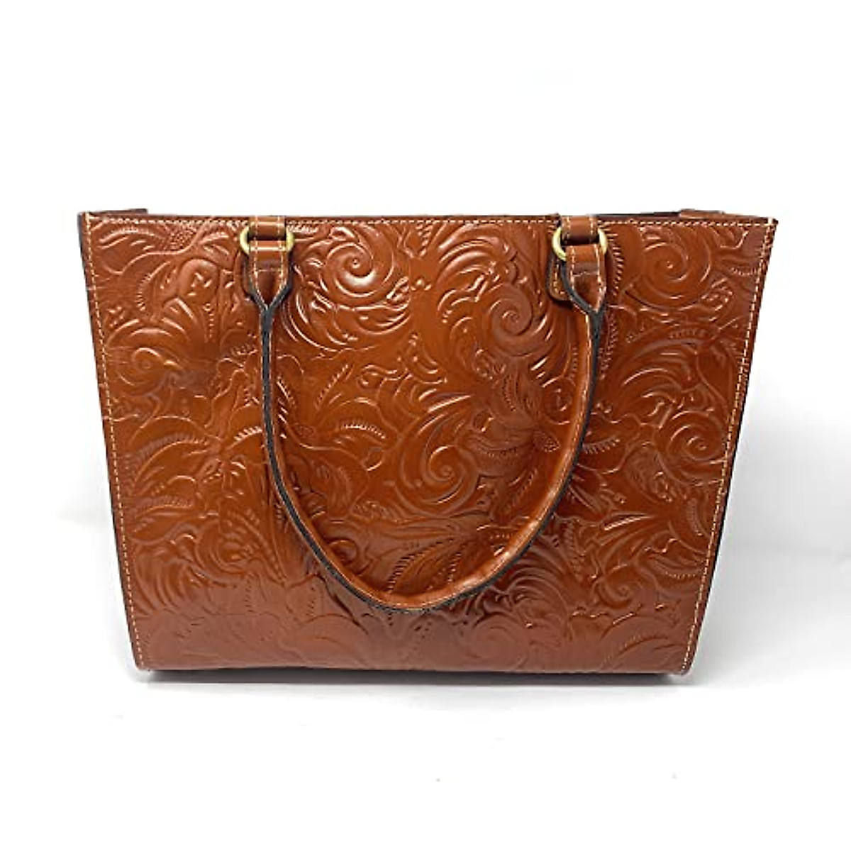 Patricia Nash Tooled Leather Zancona Reiti Bundle Tote with Matching Wallet, Florence