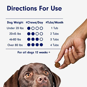 PetLab Co. Itch Relief Chews - Support for Dry, Occasionally Itchy Skin & Coats - Formulated with Turmeric, Omega 3 & 6, Honey - Packaging May Vary