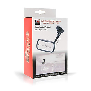 Sunstop Germany Automotive Car Blind Spot Mirror Curved Rear View Support Mirror for Baby Monitoring Child Safety