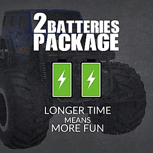 STEMTRON Amphibious Remote Control Car Toys for Boys 2.4GHz 1:16 All Terrain Off-Road RC Car Waterproof RC Monster Truck Kids Pool Toys Remote Control Boat Gifts for Kids Boys