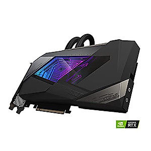 GIGABYTE AORUS GeForce RTX 3080 Xtreme WATERFORCE 10G (REV2.0) Graphics Card, All-in-one Cooling System, LHR, 10GB 320-bit GDDR6X, GV-N3080AORUSX W-10GD REV2.0 Video Card