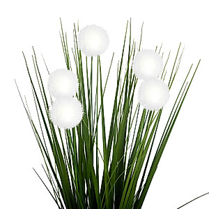 luxsego Artificial Plants with Pot - 23.6 Inches Artificial Snowball Flower Desk Decorations, Fake Plants Greenery Decor for Home, Office, Bathroom, Wedding, Garden, Indoor and Outdoor