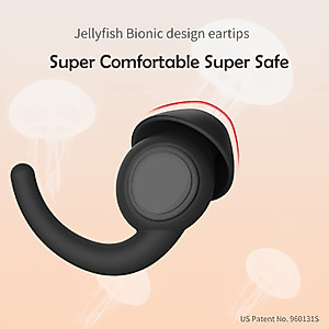 WUTAN Ear Plugs for Sleeping Noise Cancelling 14-38dB, Comfortable Soft Reusable Silicone Ear Plugs Noise Reduction Earplugs for Sleep, Snoring, Concert, Work, Travel