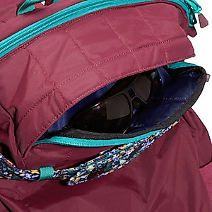 Burton Day Hiker 23L Backpack - Women's - 1404cu in Sangria/Ditsy Floral Print, One Size