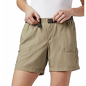 Columbia Women's Sandy River Cargo Short Shorts, tusk, Mx6