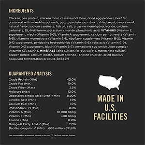 Purina Pro Plan Grain Free, High Protein, Natural Dry Kitten Food, Chicken & Egg Formula - 5.5 lb. Bag