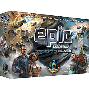 Gamelyn Games Tiny Epic Galaxies: Beyond The Black Space Board Game Expansion - Expand Your Galaxy