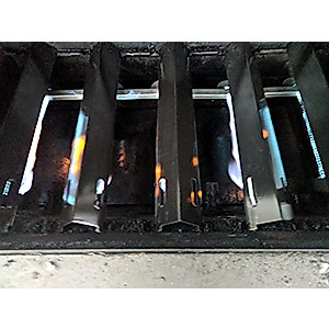 Hisencn Parts Kit Replacement Fits for Brinkmann 5 Burner 810-8501-S, 810-8502-S Gas Grill Models, Grill Burners, Heat Plates, Crossover Tubes