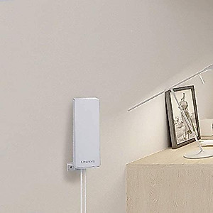 Koroao Wall Mount Holder for Linksys Velop Tri-Band AC2000/AC6600/AC4400/AC2200 Whole Home WiFi Mesh System by Koroao, Linksys Velop Mesh Router Holder(3PACK)