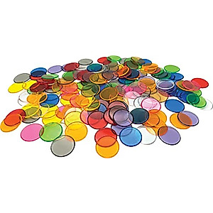 Teacher Created Resources Transparent Counters (20645)