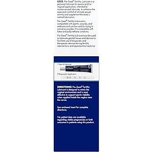 Pre-Seed Fertility Lubricant, For Use by Couples Trying to Conceive